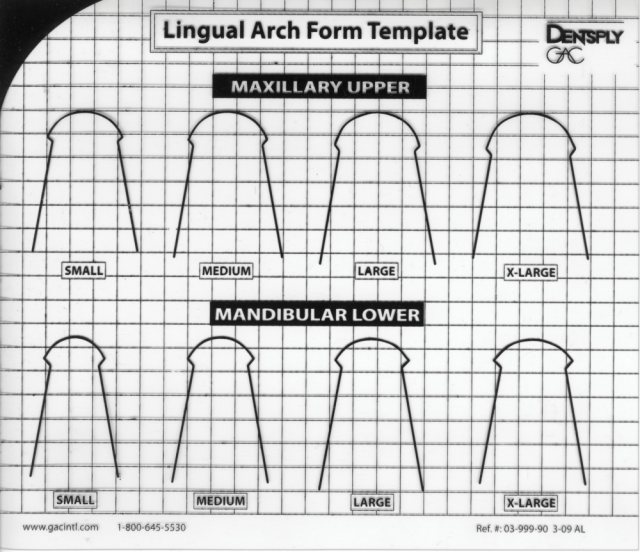 Sentalloy Lingual Wires - Lingual - TOC Dental